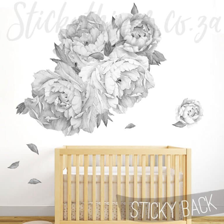 Giant Peony Wall Sticker - Sticky Things